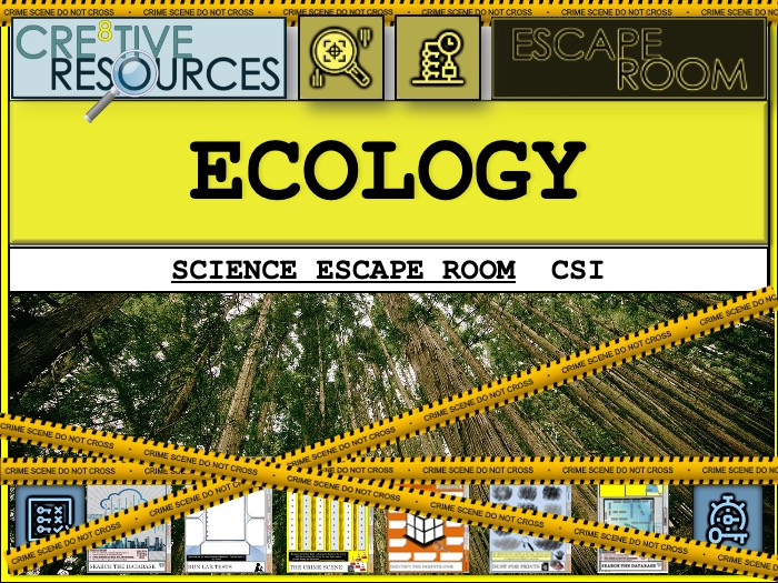 Ecology - Science Escape Room - Amped Up Learning
