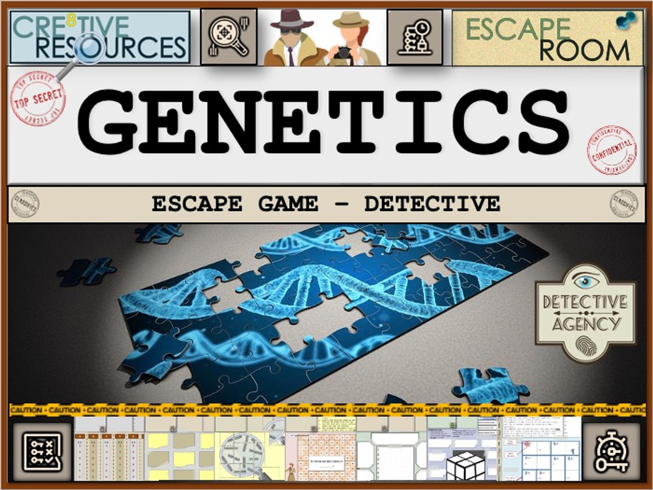 Genetics - Science Escape Room - Amped Up Learning