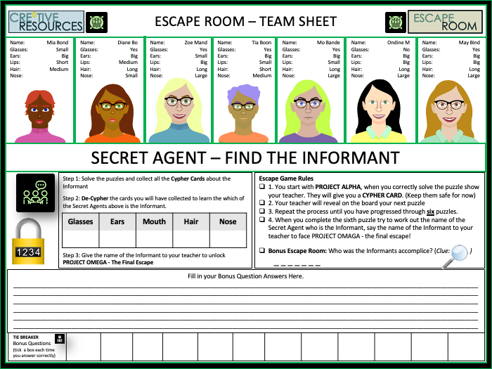 Climate Change & Sustainability - Geography Escape Room