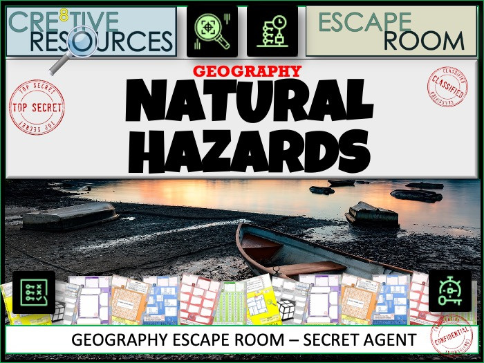 Natural Hazards - Geography Escape Room