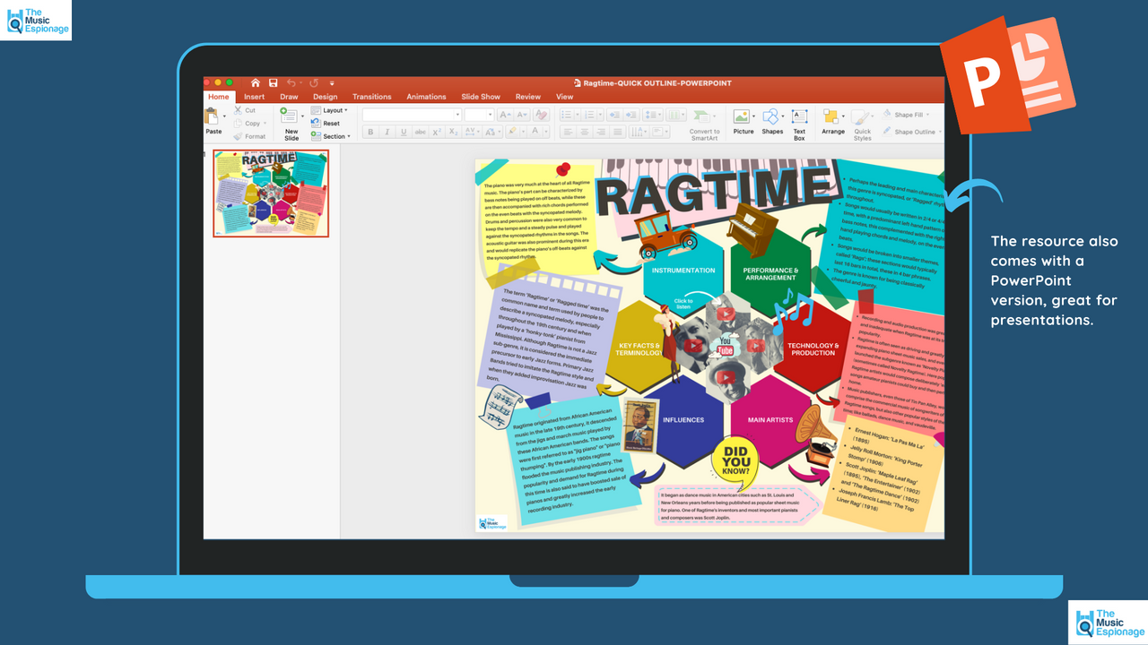 Ragtime - Quick Outline