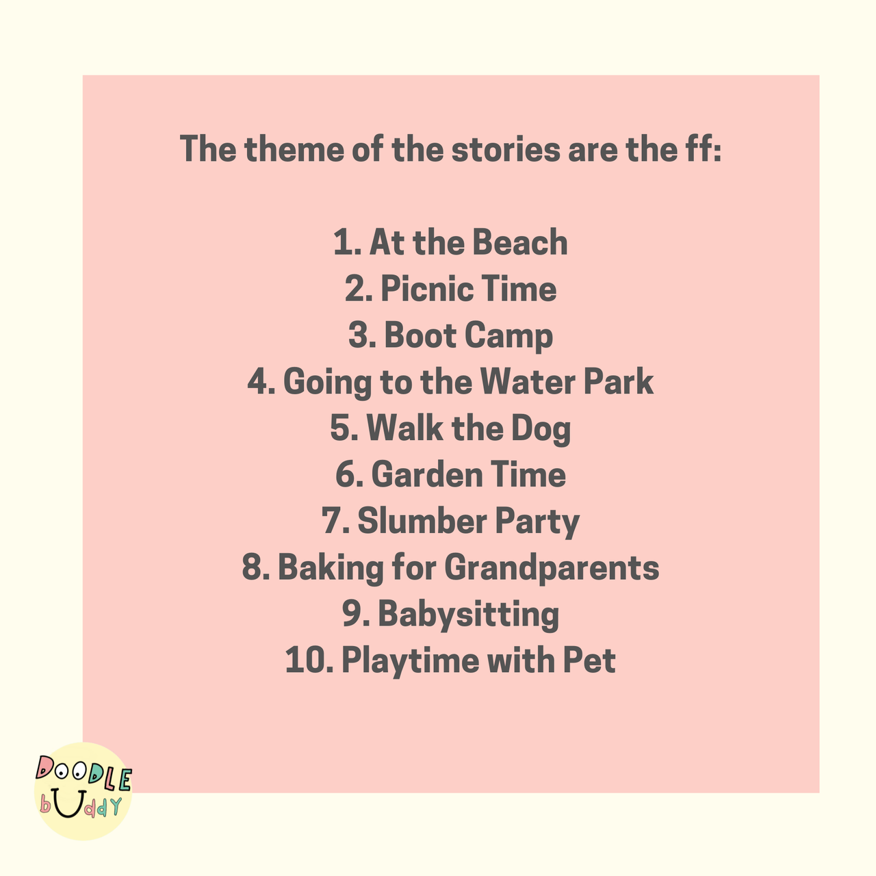 Boom Cards Summer Story Sequencing