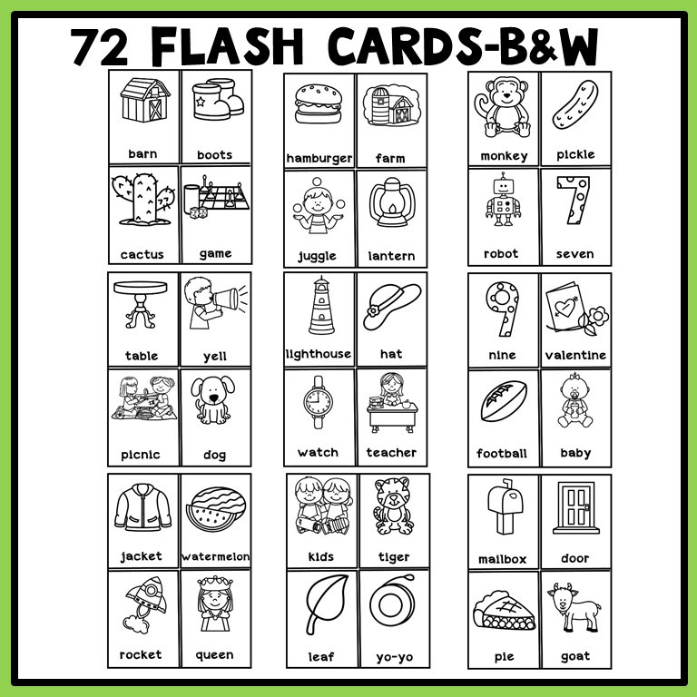 Beginning Sounds Flash Cards Set 2
