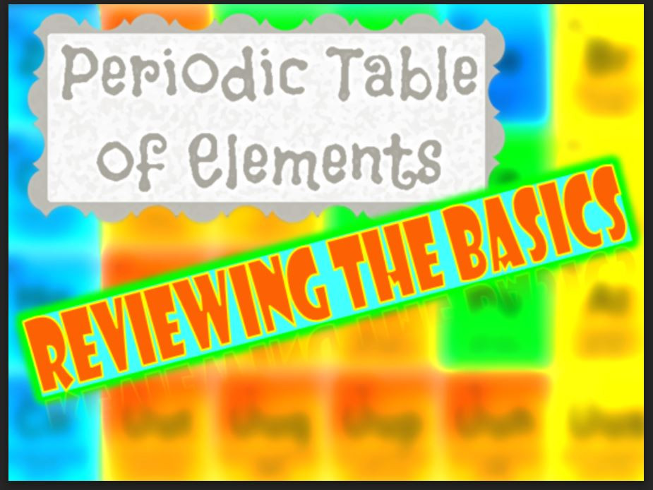 Periodic Table of Elements - Arrangement and Reactivity - Amped Up Learning