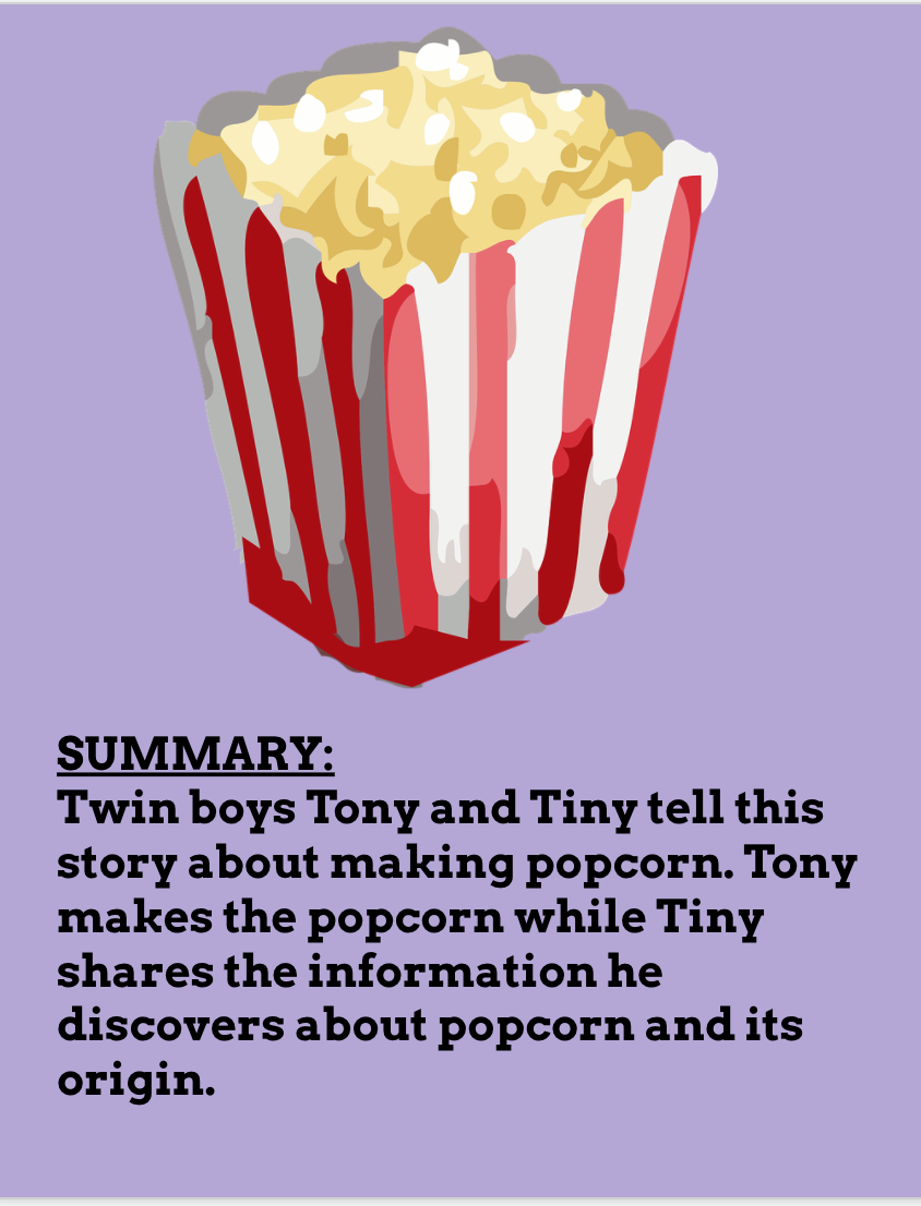The Popcorn Book by Tomie dePaola Reading & Extension Activities ...