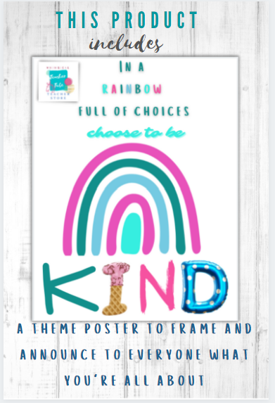 Rainbow of Possibilities Classroom Décor