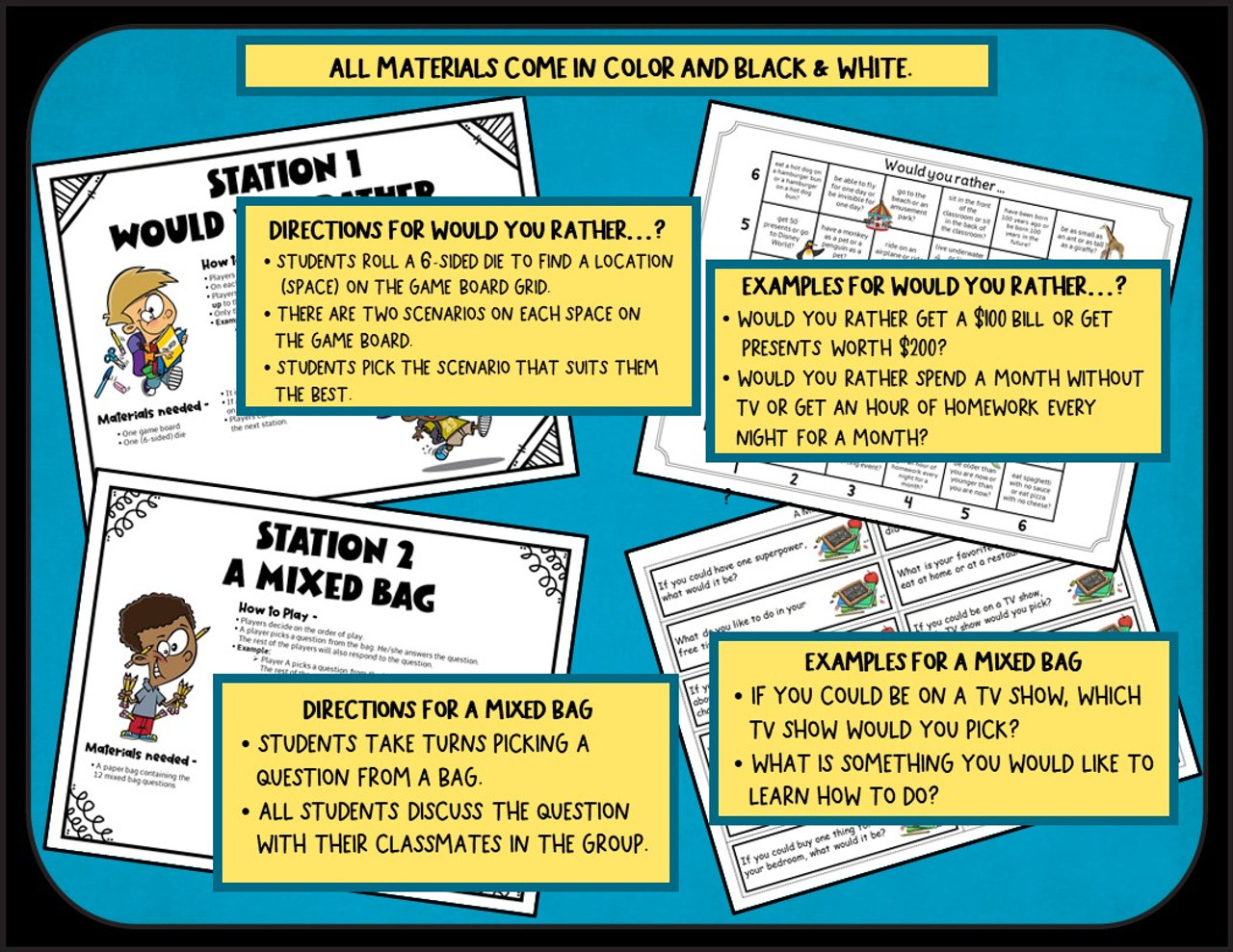 Back to School - Get to Know You Activities - 3rd Grade - Amped Up Learning