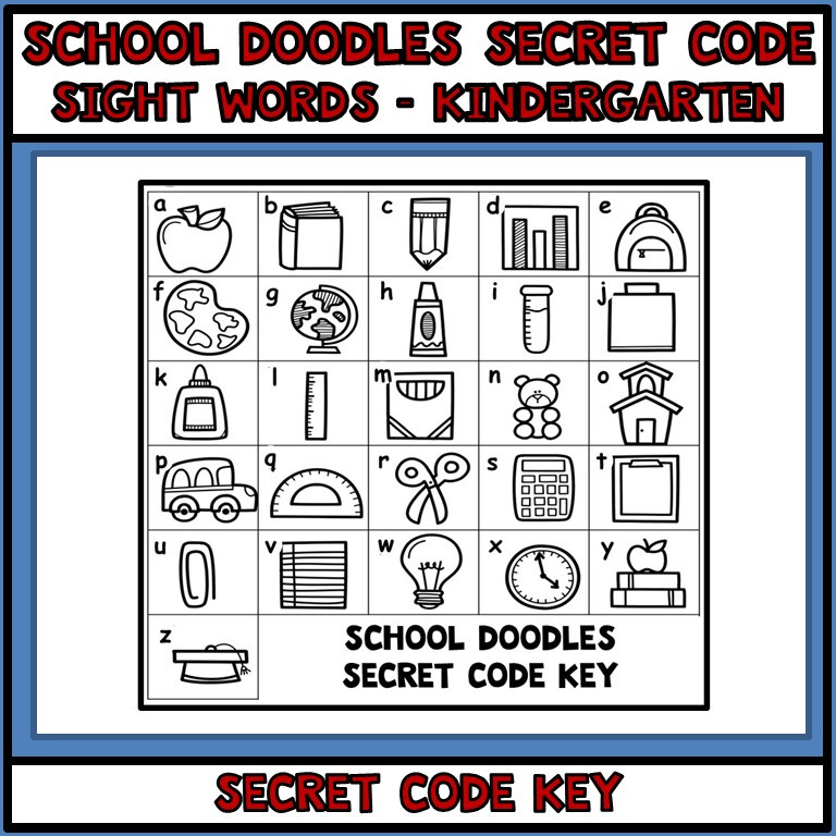 Sight Words, Secret Code Literacy Center