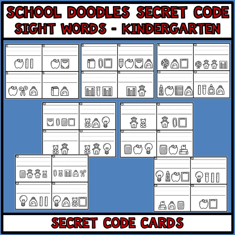 Sight Words, Secret Code Literacy Center
