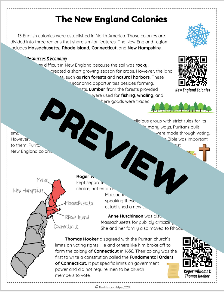 Exploration & Colonization - Reading Passages | TEKS / STAAR Social Studies