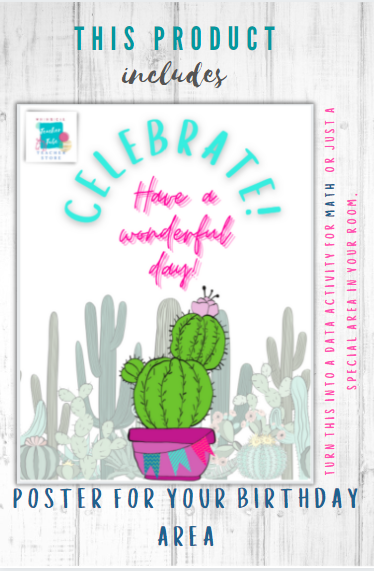 Bloom Where You Are Planted: Cactus Classroom Décor