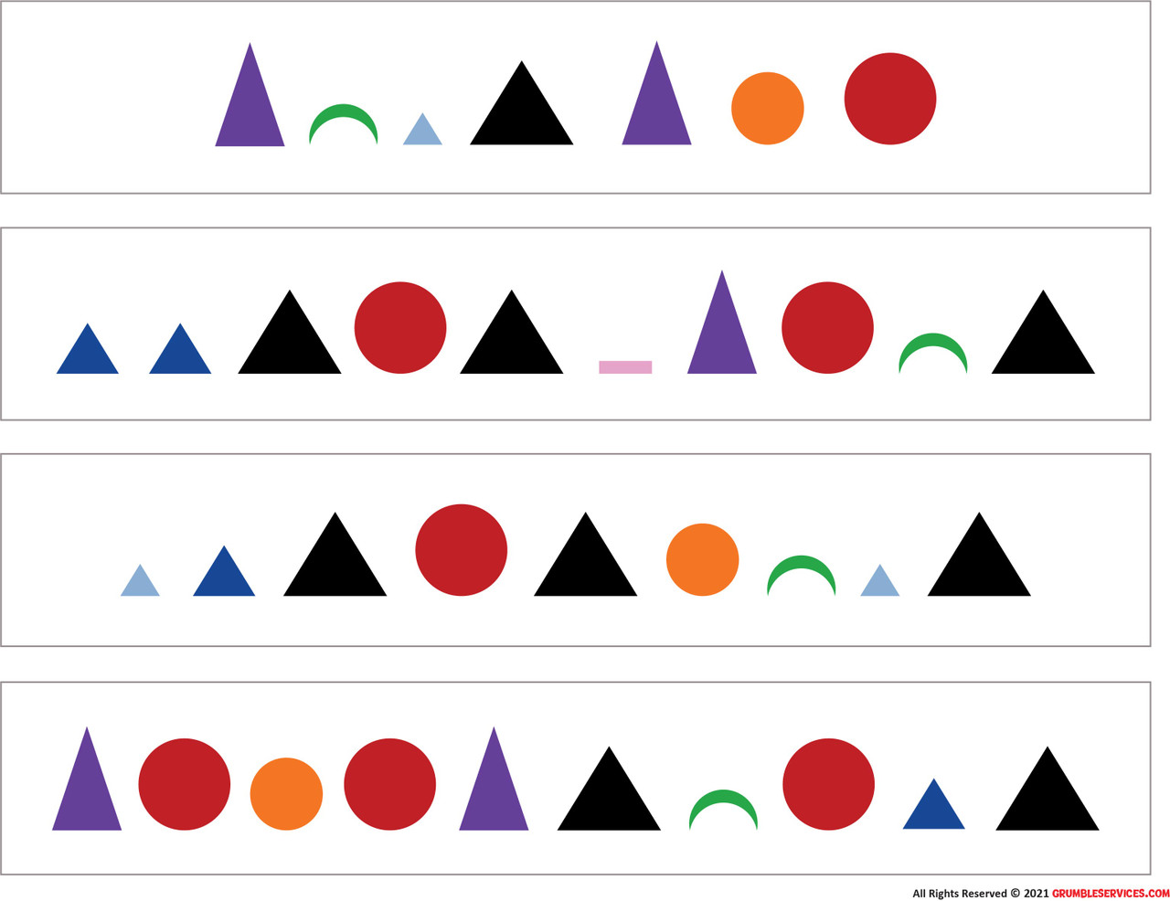 Grammar Symbol Matching Cards - Set of 24 Elementary Montessori ...