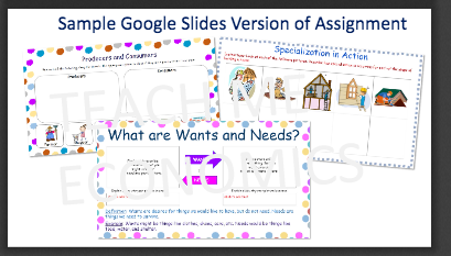 Elementary Economics Bundle of Worksheets, Scarcity, Supply Demand, Markets