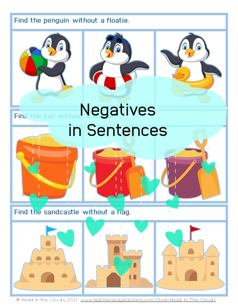 Negatives in Sentences - Summer Set