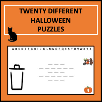 Halloween Digital Letter Guess