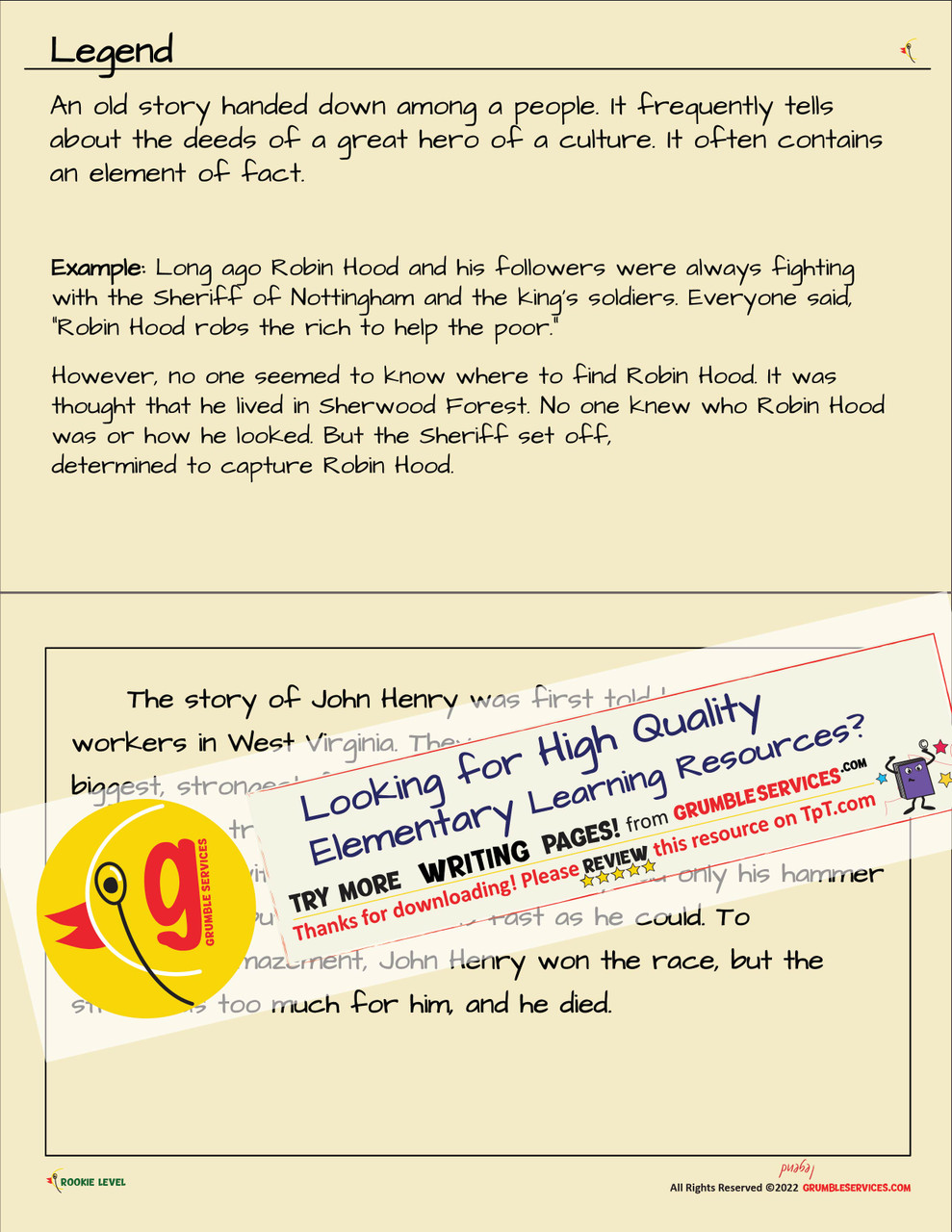 Paraphrasing II: Rewording & Writing - SEMI-PRO Elementary Montessori ...