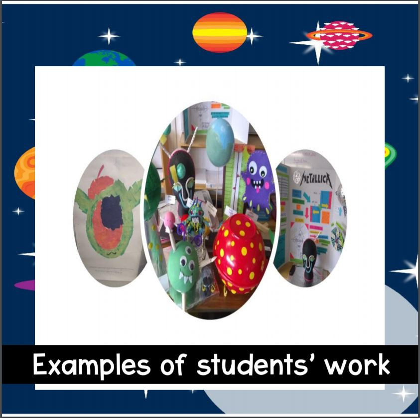 Science Project: Create an Alien and Planet