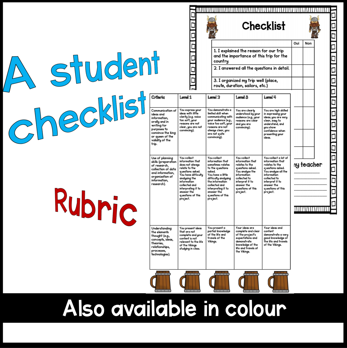 Social Studies project: Viking Voyage