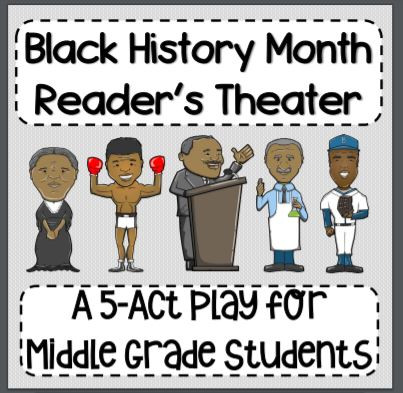 Black History Month Reader's Theater - Amped Up Learning