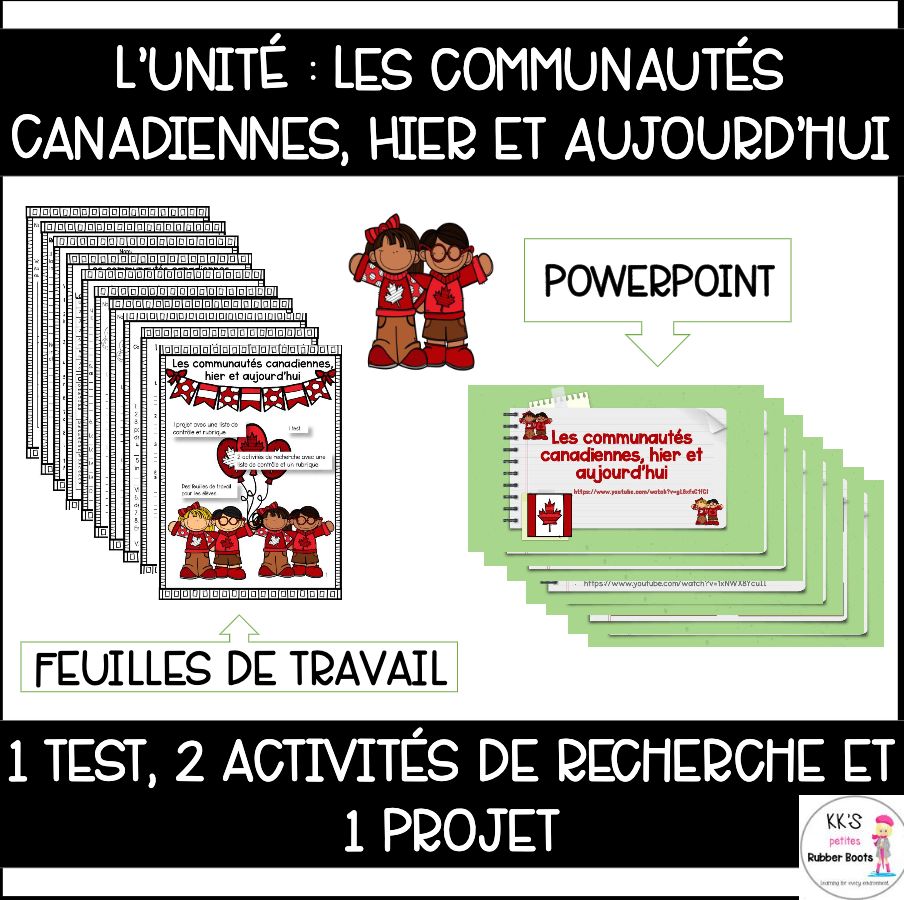 Unité d'études sociales: les communautés canadiennes, hier et aujourd'hui
