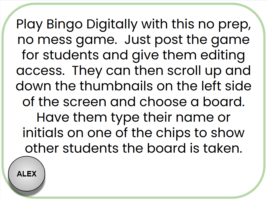 Integer Bingo- Addition and Subtraction - Digital