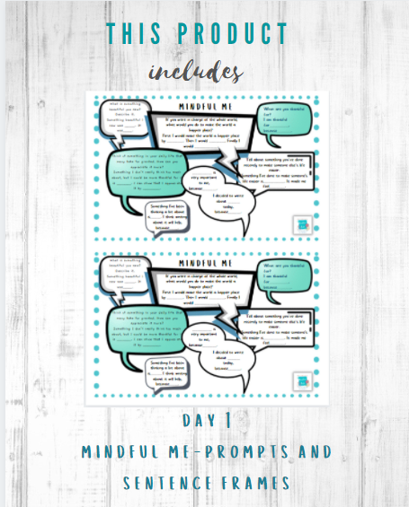 9 Weeks of Differentiated Journal Prompts