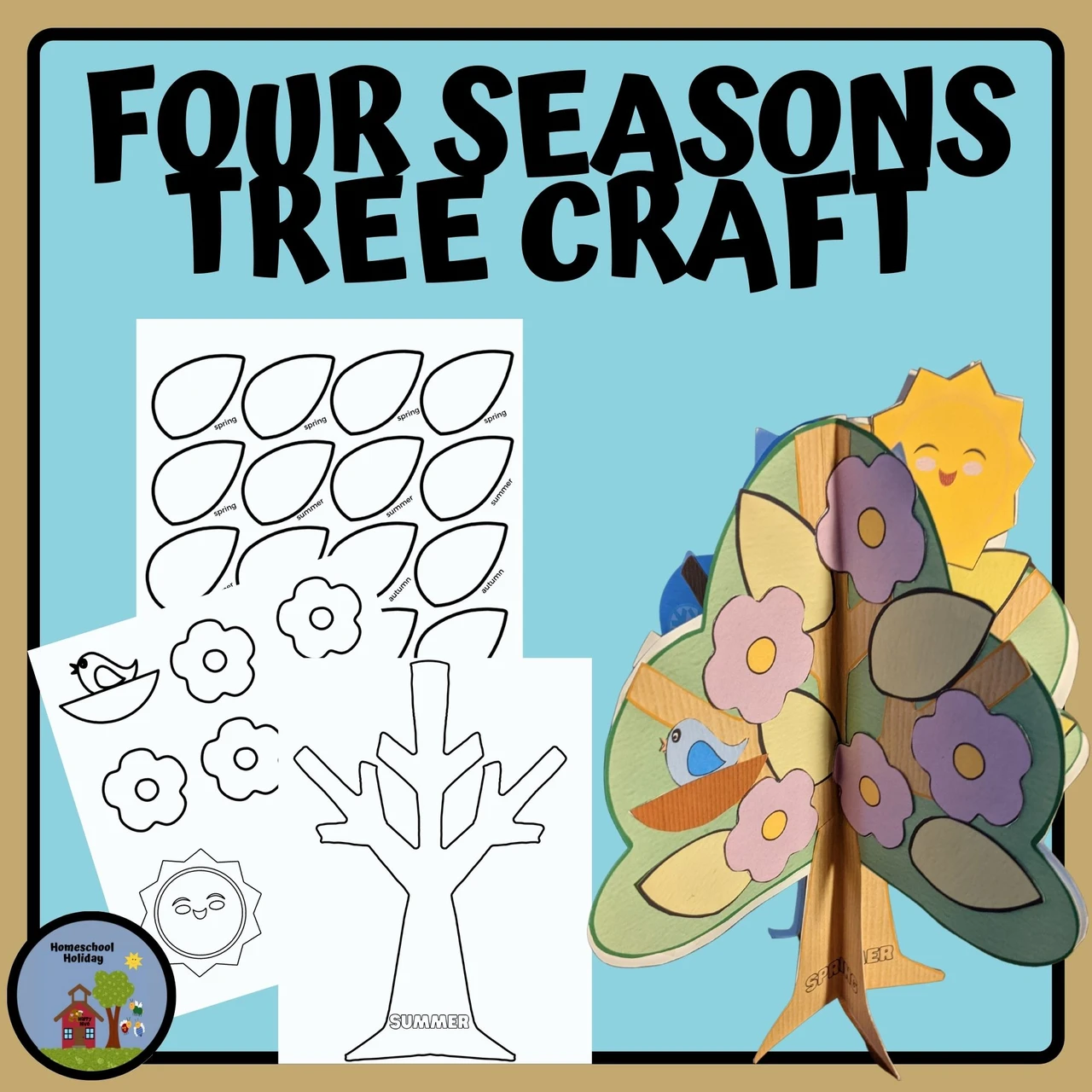 4 seasons tree craft