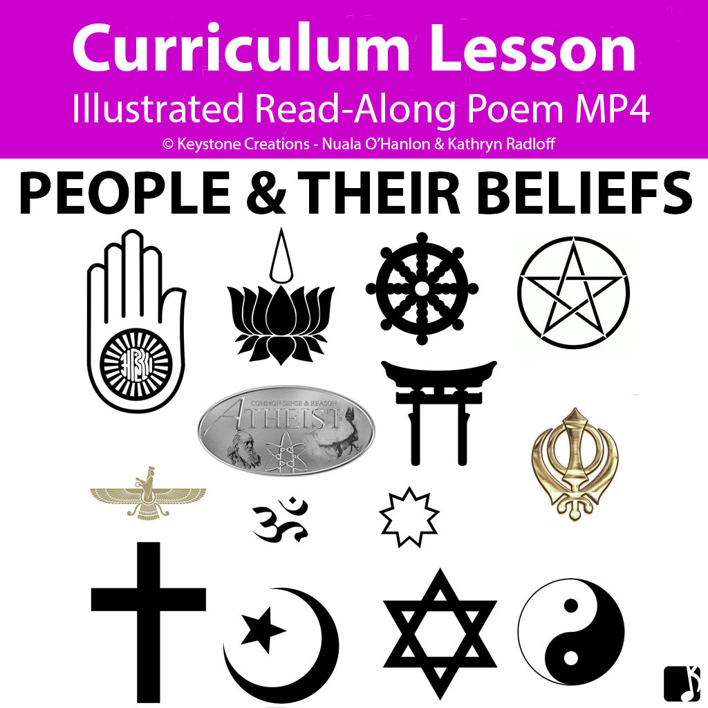 'PEOPLE & THEIR BELIEFS' (Grades 3-7) ~ Illustrated Curriculum-Aligned ...