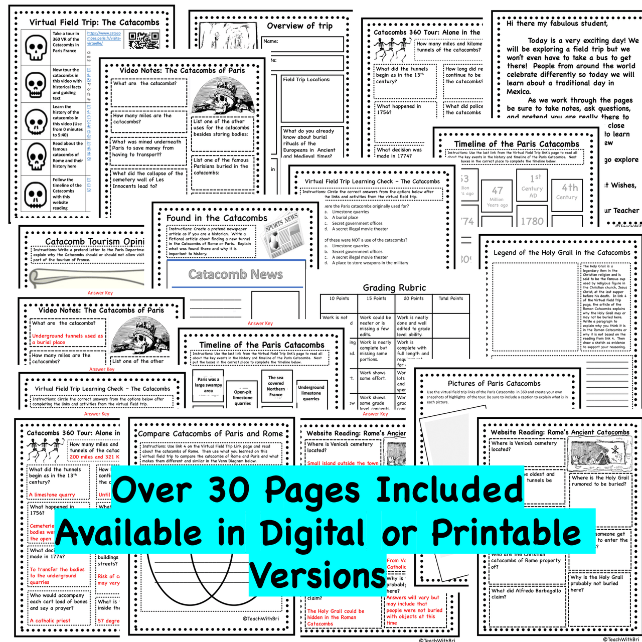 Catacombs Virtual Field Trip