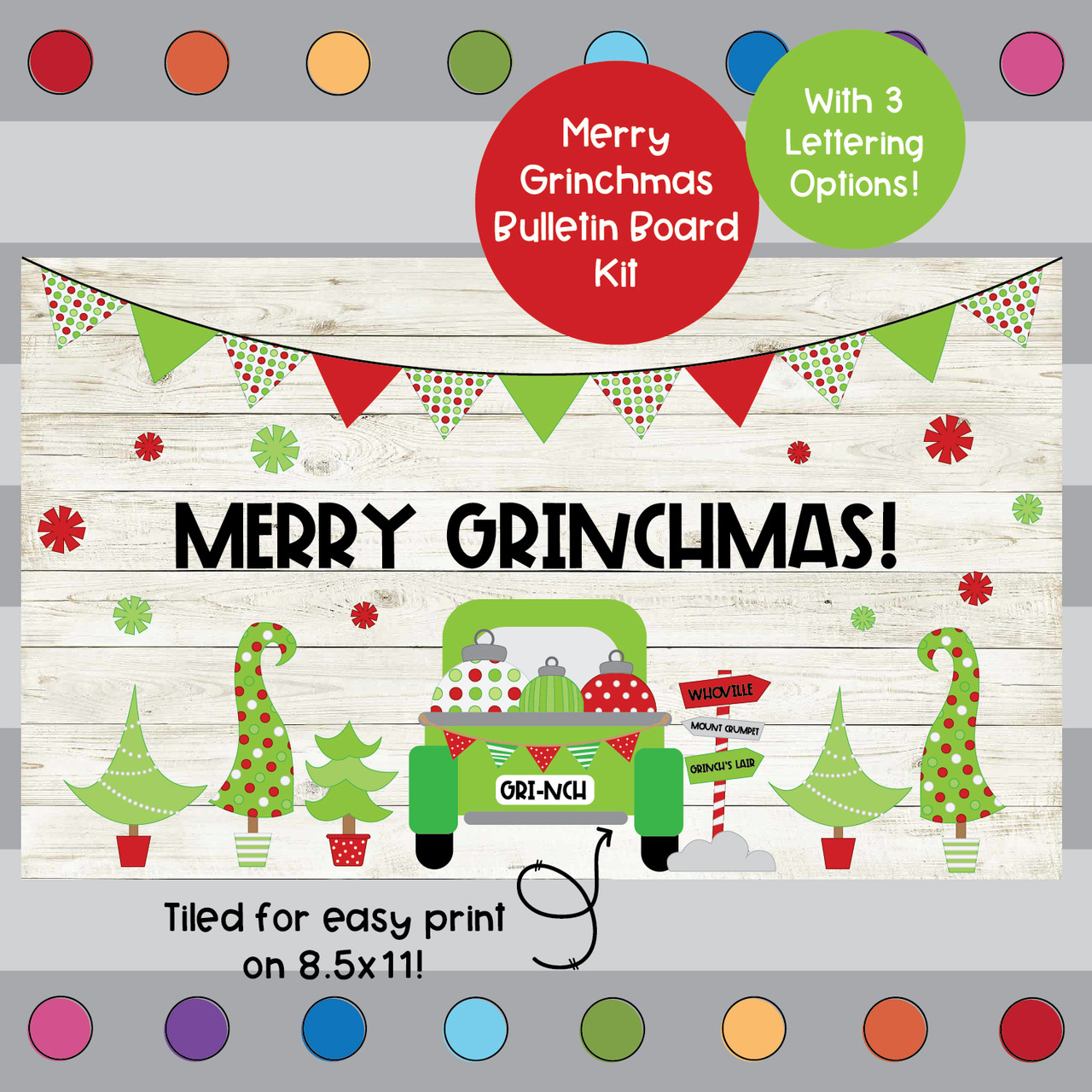 FULL YEAR BUNDLE of ALL Bulletin Board Kits - Amped Up Learning