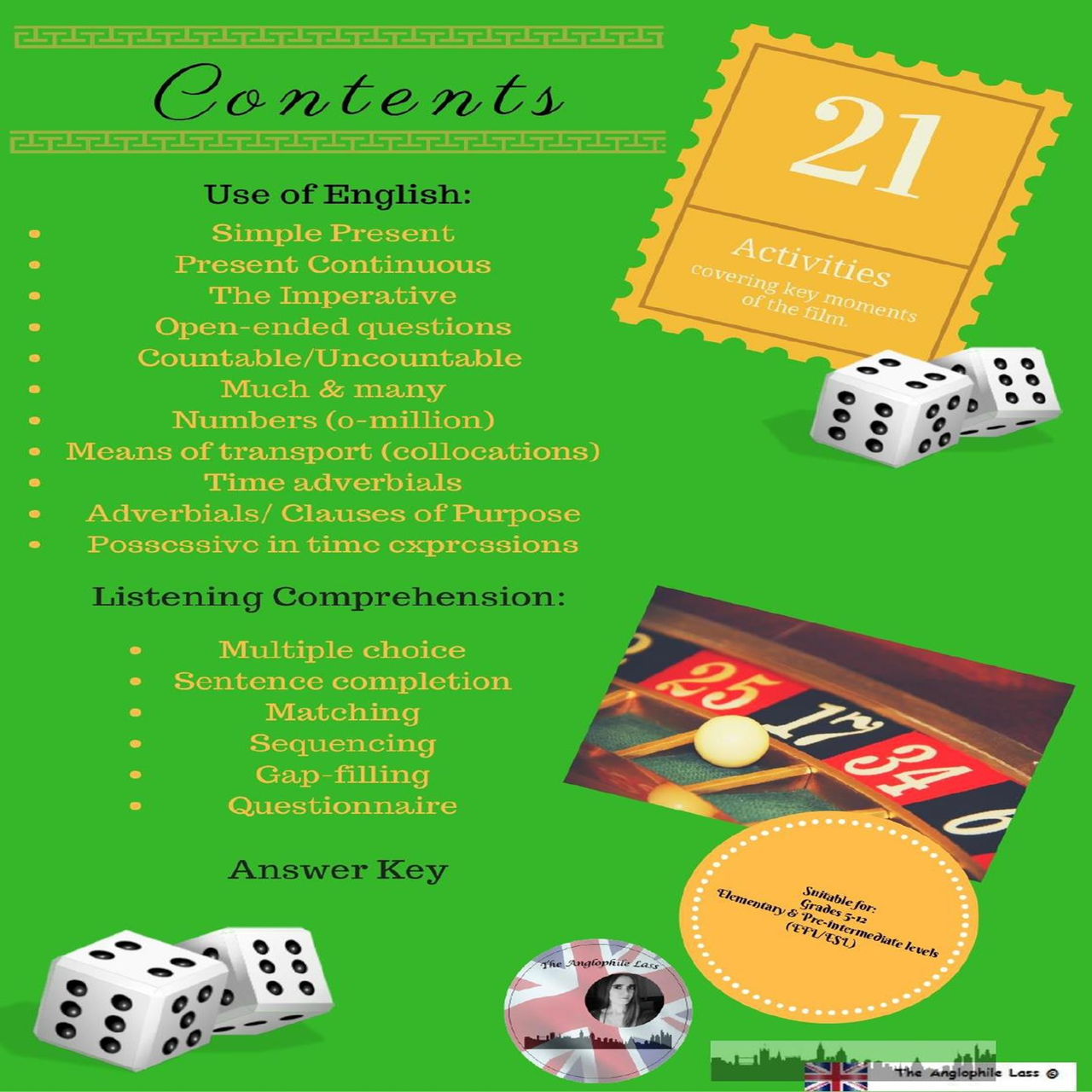 Movie worksheets | Grammar and Vocabulary Practice | - Amped Up Learning