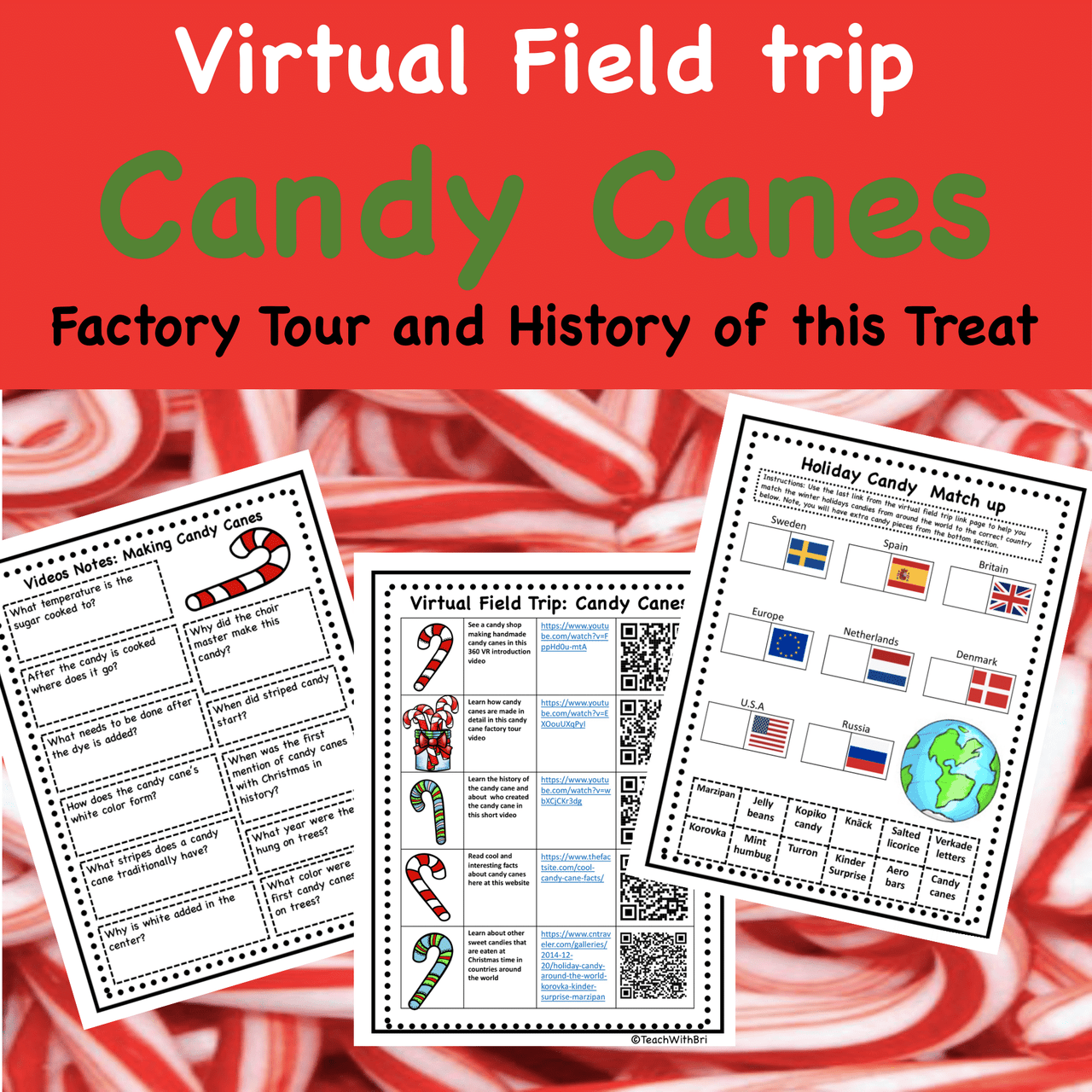 Candy Cane Factory Virtual Field Trip