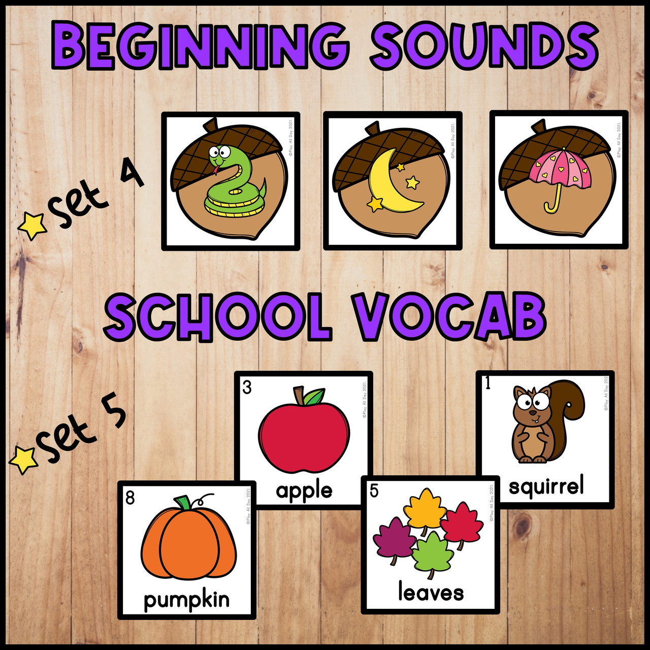 FALL Write the Room | Writing Activities for Early Learners