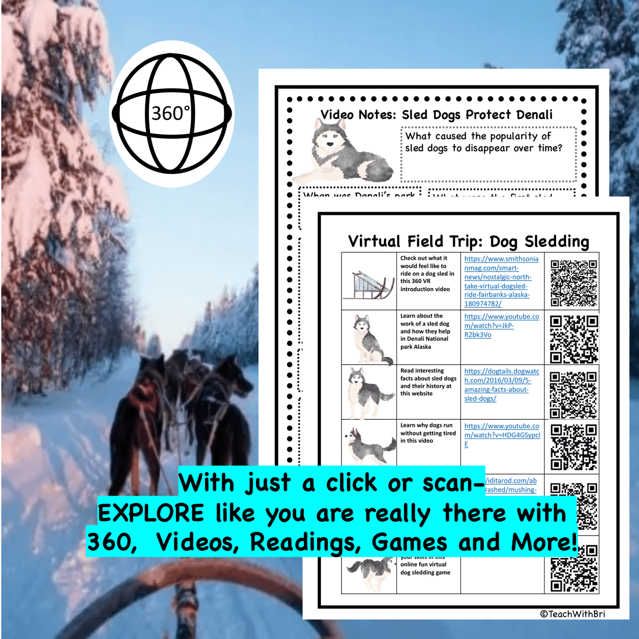 Dog Sledding Virtual Field Trip
