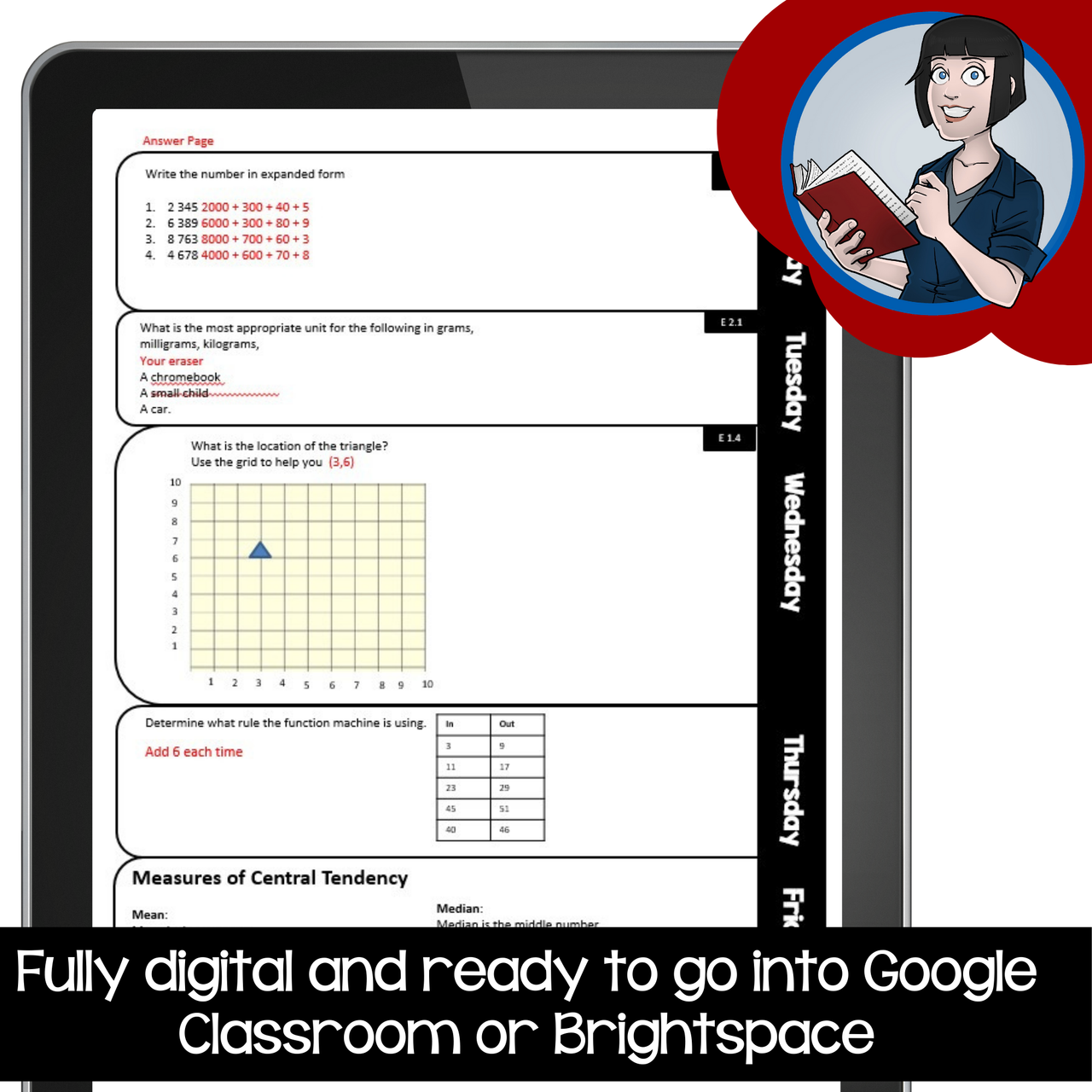 Grade 6 Spiral Math (New Ontario Math Curriculum 2020) - Amped Up Learning