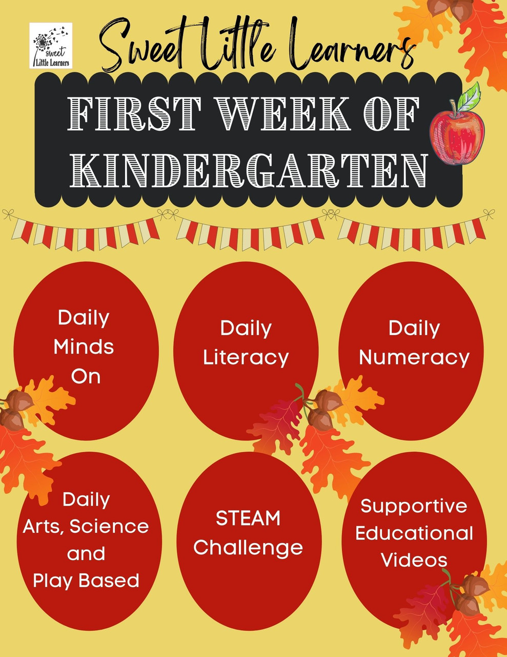 First Week of Kindergarten