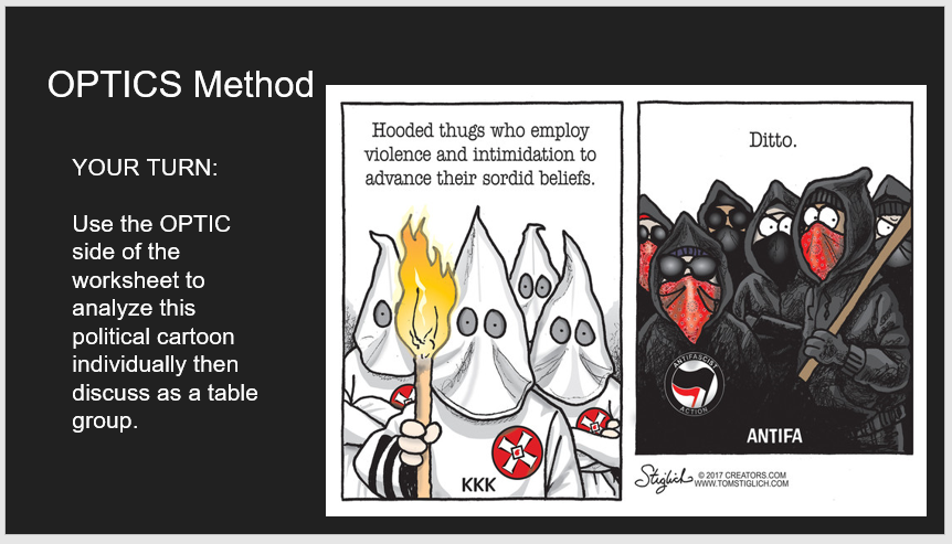 Political Cartoons: How to Analyze Interactive Presentation - Amped Up ...