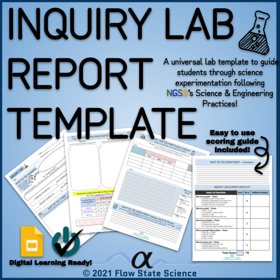 Inquiry Lab Report NGSS Template