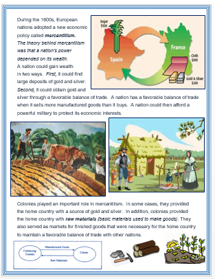 Capitalism and Mercantilism in the Age of Exploration + Assessments ...