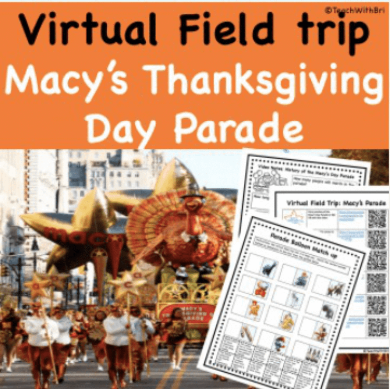 Grades 3-5 Thanksgiving Bundle