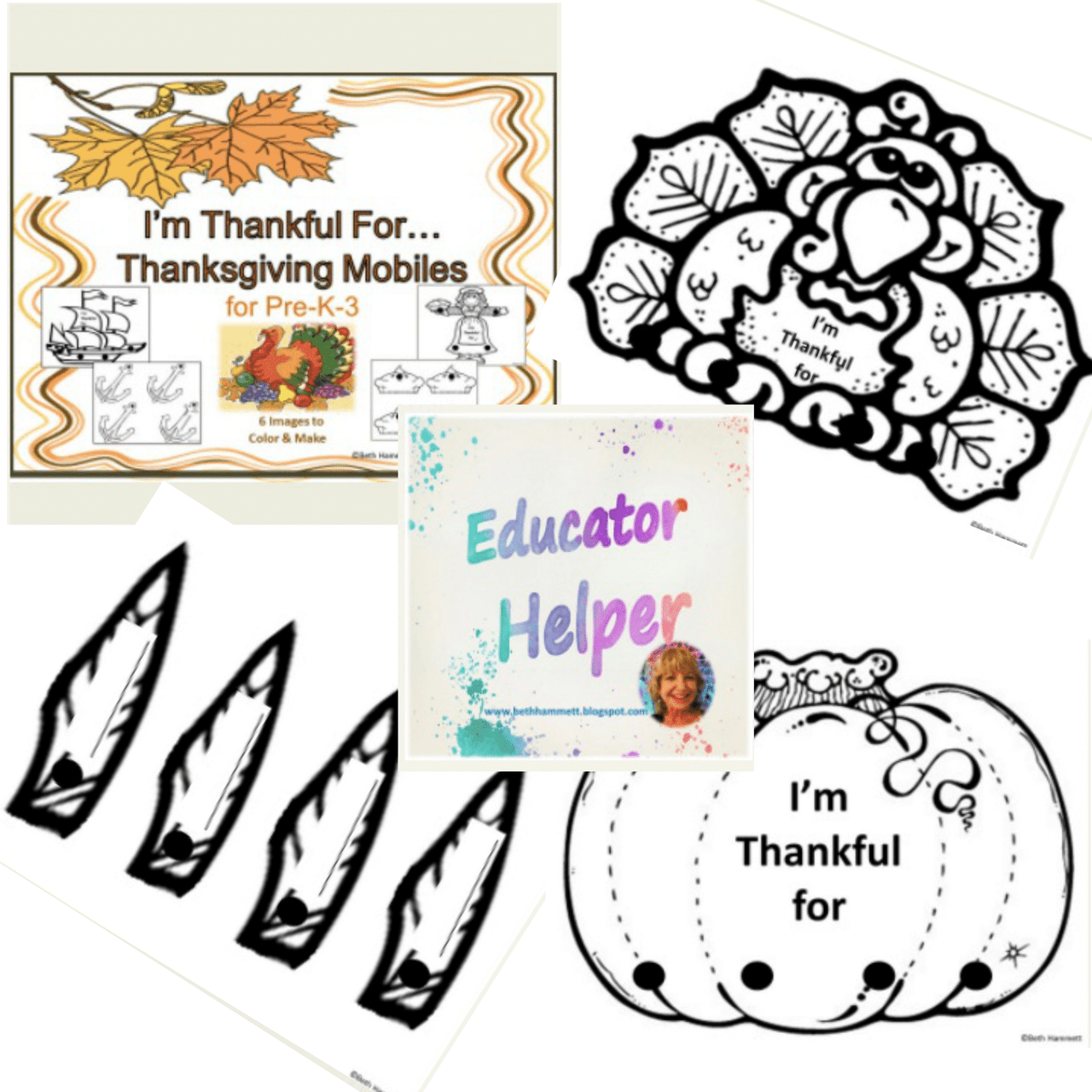 K - 2 Thanksgiving Bundle - Amped Up Learning