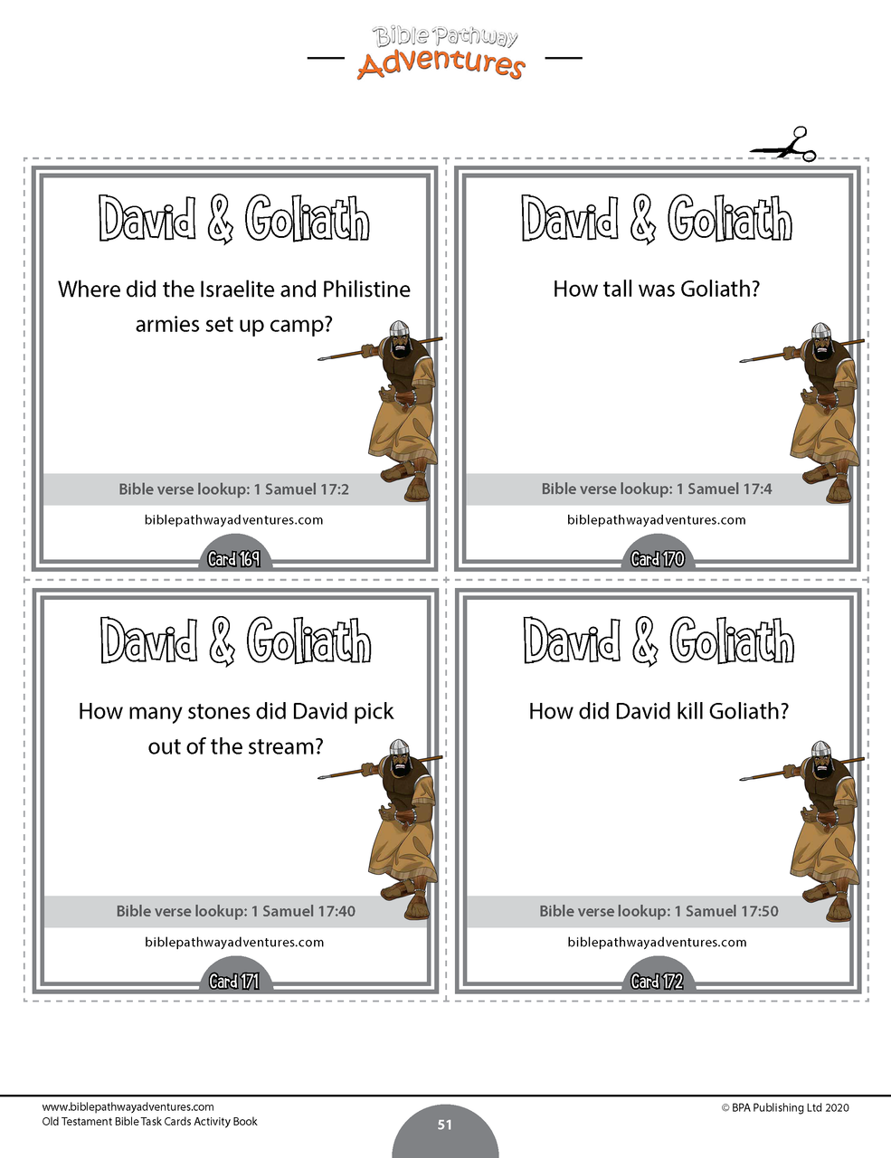 Bible Task Cards: Old Testament - Amped Up Learning