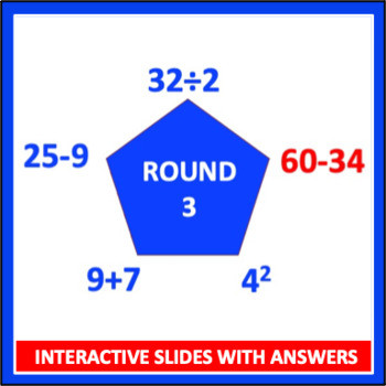 Mental Math Games Set 7