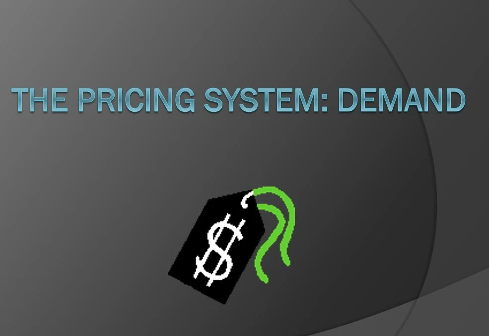 Supply and Demand Unit