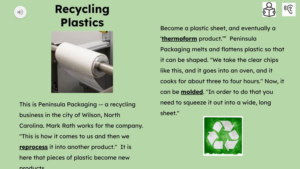 Climate Change Informational Text Reading Passage and Activities