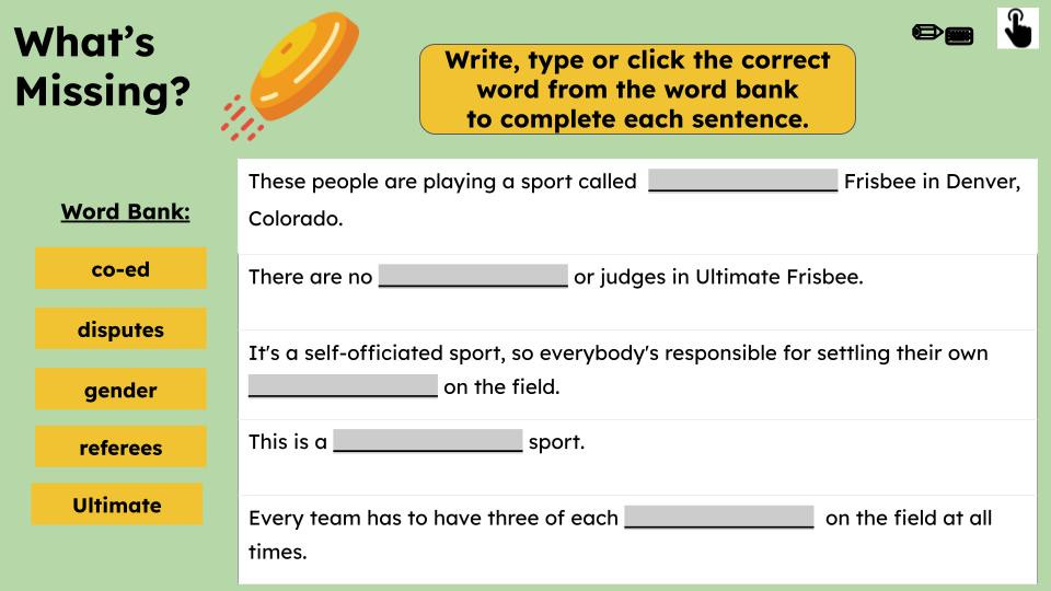Climate Change Informational Text Reading Passage and Activities