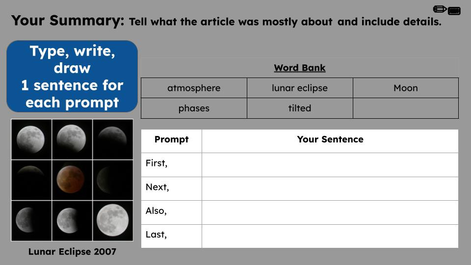 Gecko Informational Text Reading Passage and Activities