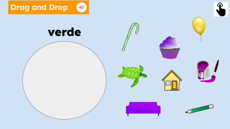Los Colores (Shapes in Spanish) Patterns | Discrimination | Interactive ...