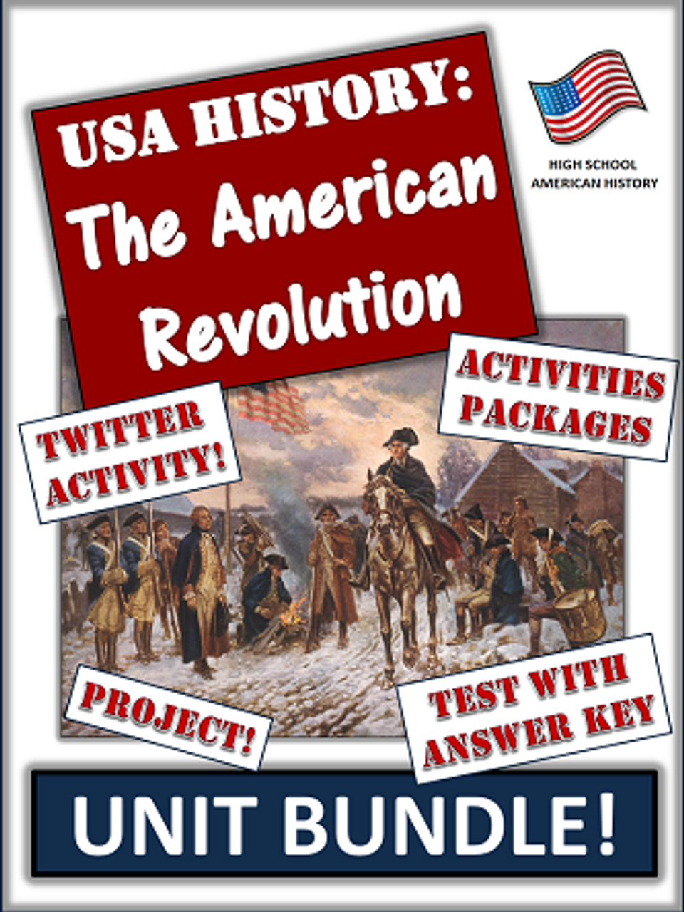 American Revolution Bundle: 65+ Page/Slides of Activities and Resources ...