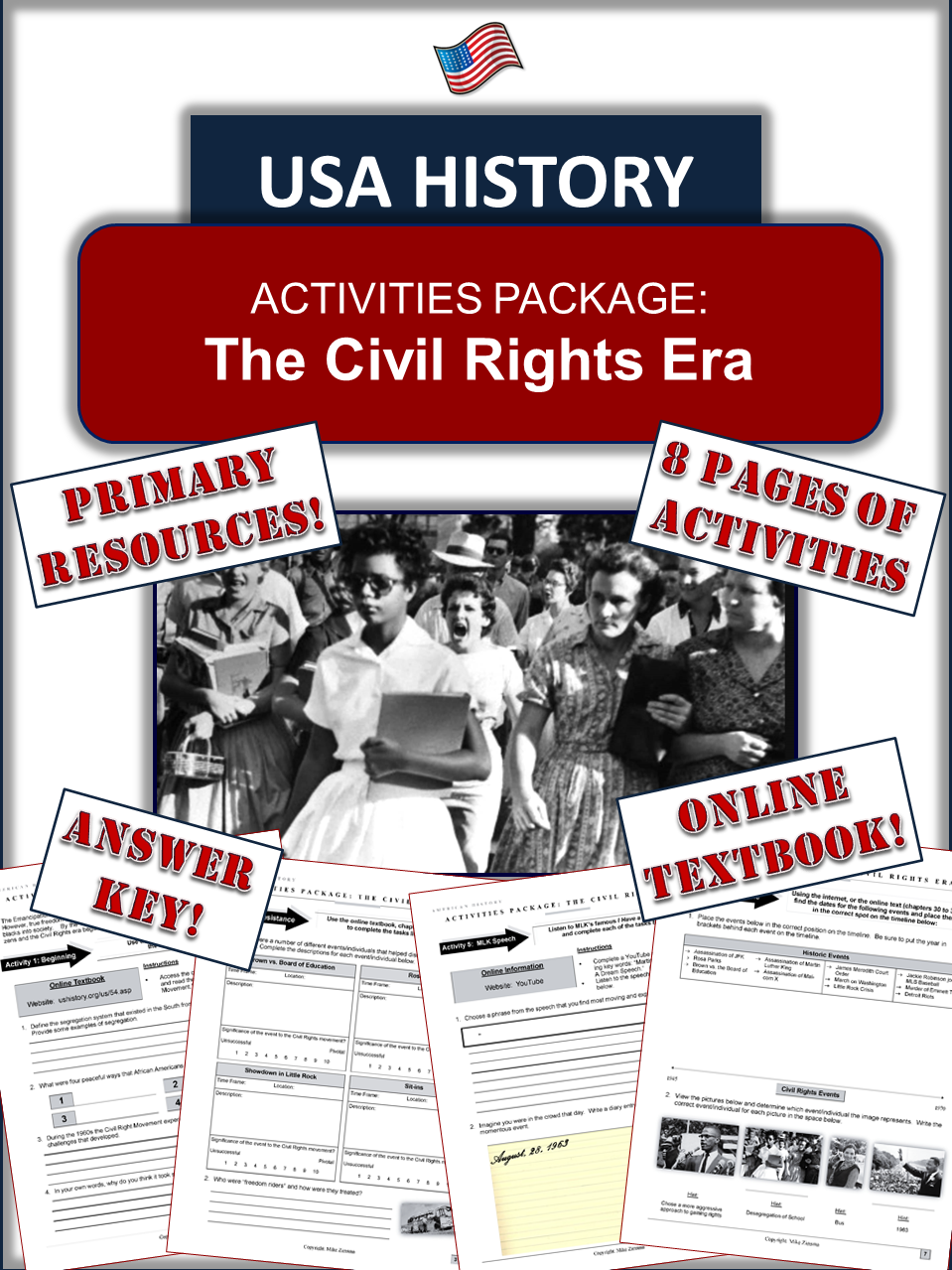 America: "The 1960s and Beyond" 1960 to 2016 - 75+ Pages/Slides ...